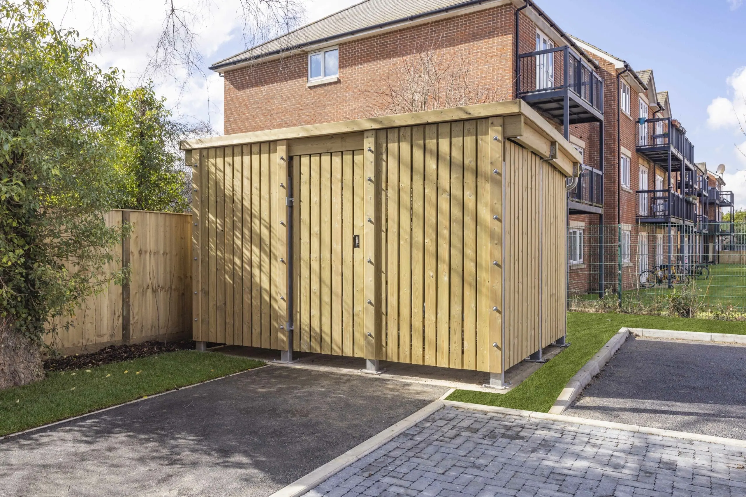 Sheldon Cycle Shelter SCS313 - Langley Design