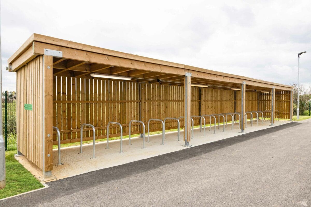 Sheldon Cycle Shelter SCS304 - Langley Design